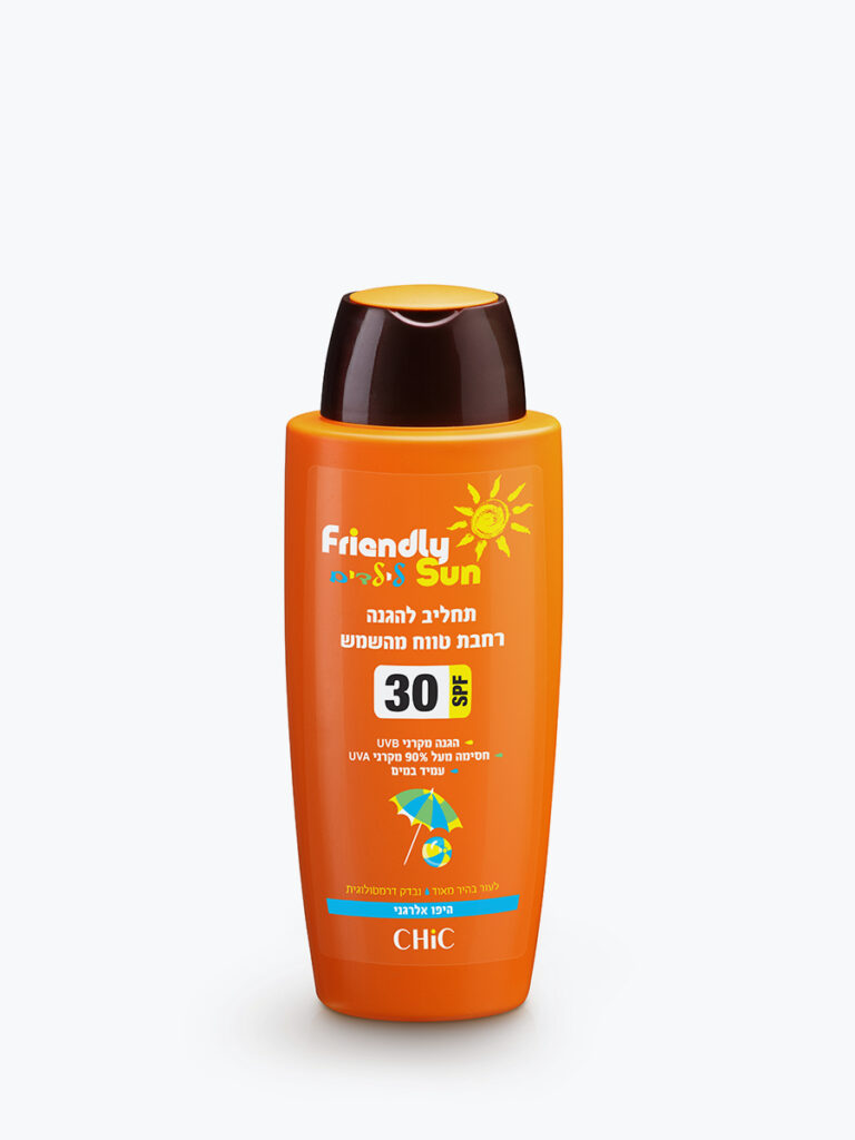 Friendly Sun Sunscreen Lotion SPF 50 | Chic Hlavin