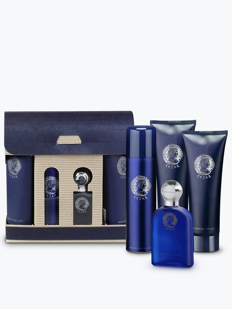 Cezar Blue Quartet Gift Set for men | Chic Hlavin