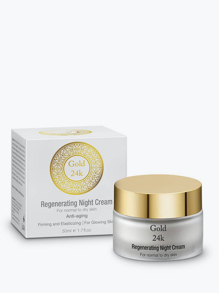 Gold 24K Regenerating Night Cream For Normal To Dry Skin | Chic Hlavin