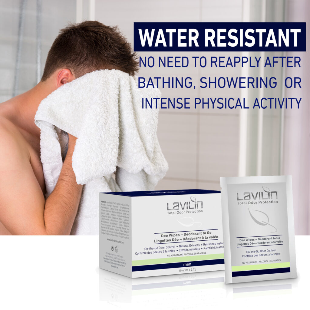 Lavilin TOP Deo Wipes to go for men | Chic Hlavin