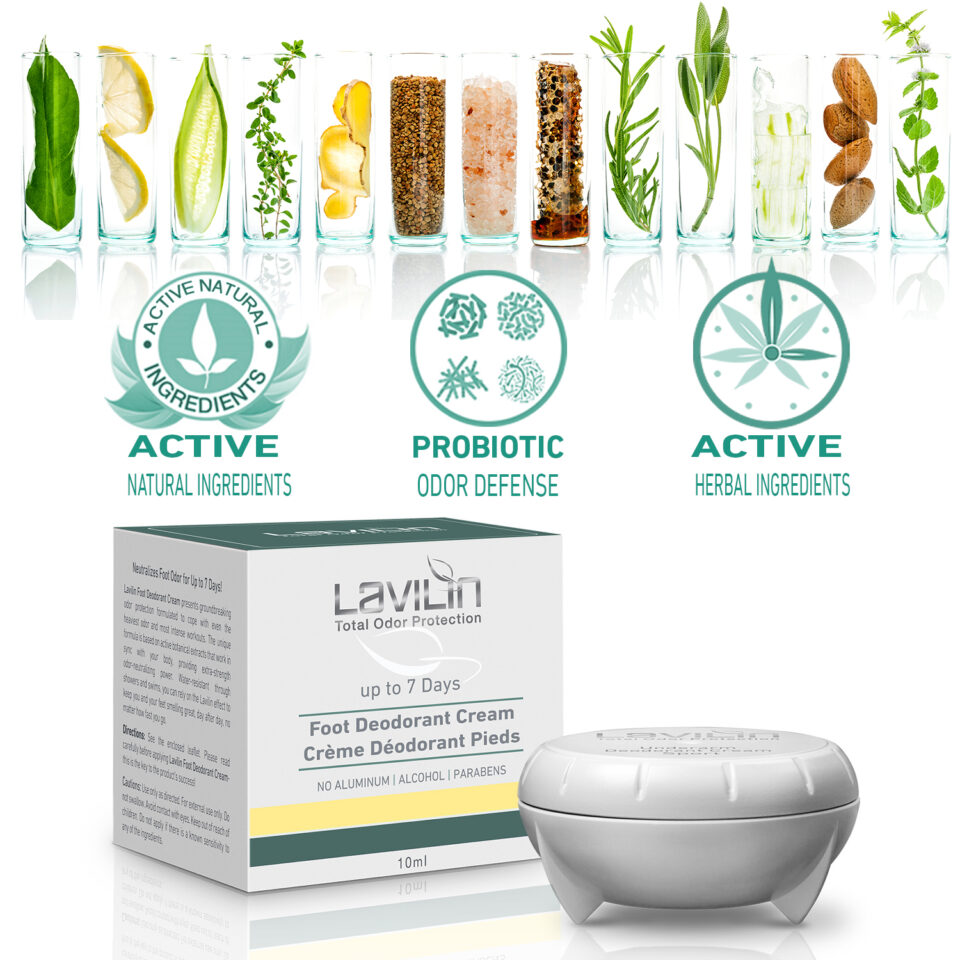 Lavilin TOP Foot Deodorant Cream | Chic Hlavin