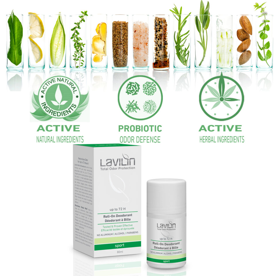 Lavilin TOP Roll-on Deodorant For Sport | Chic Hlavin