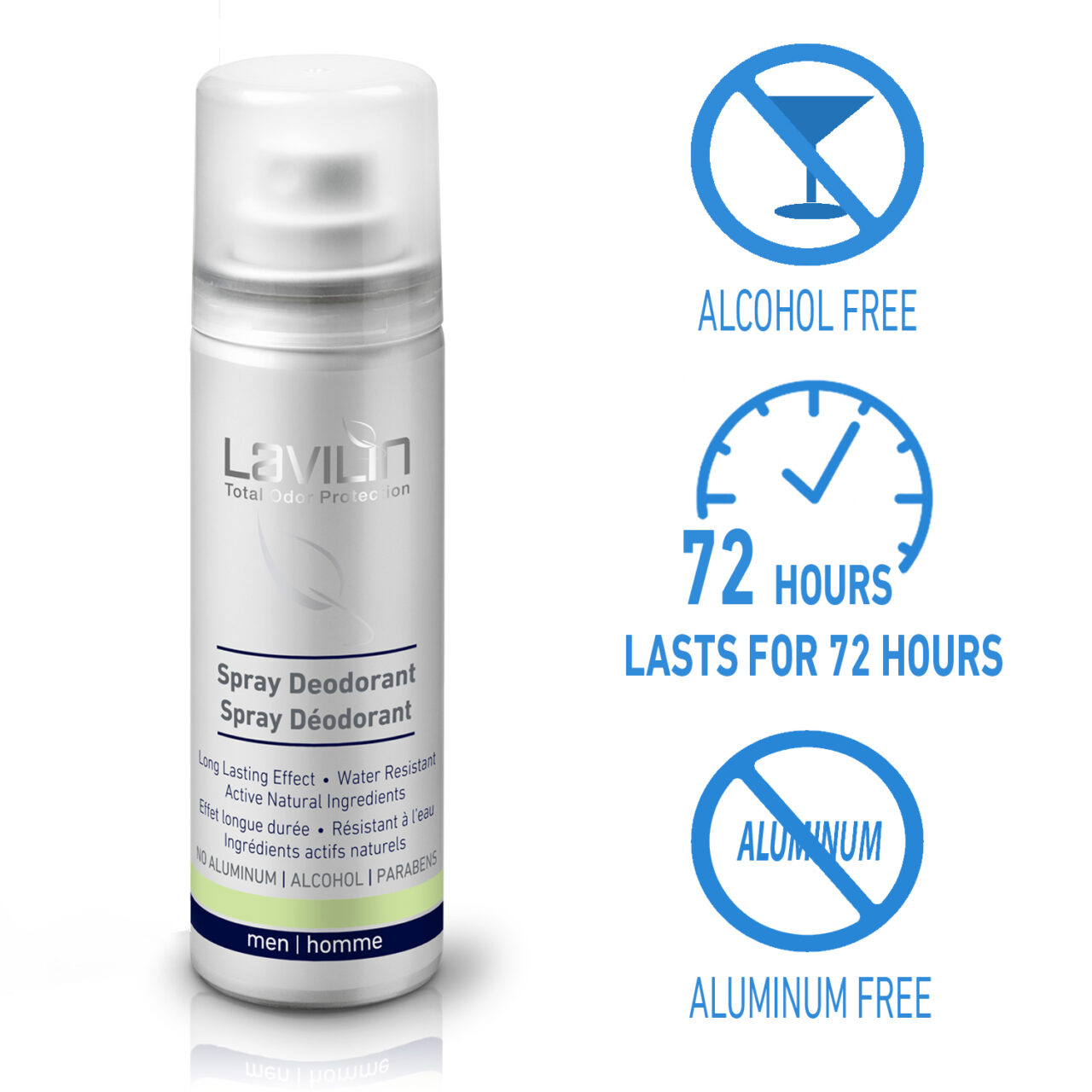 Lavilin TOP Spray Deodorant For Men | Chic Hlavin