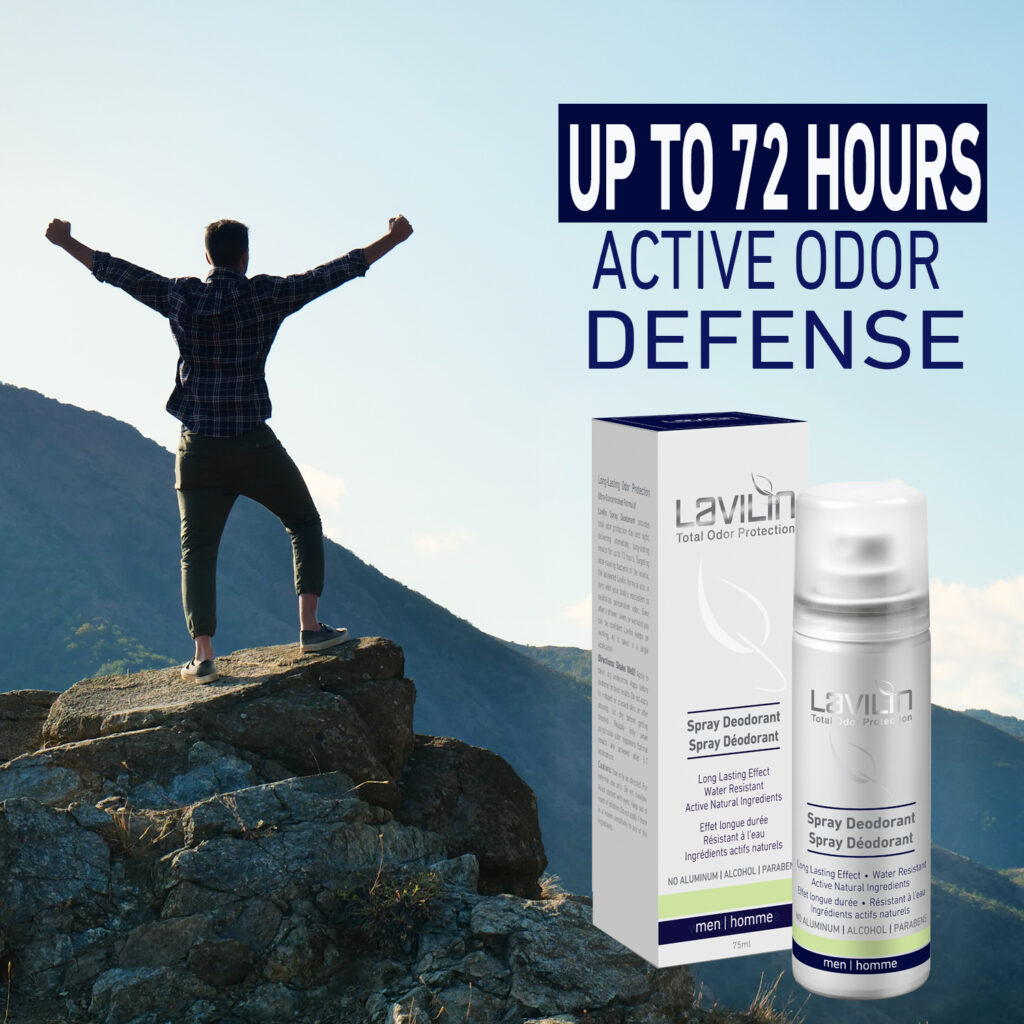 Lavilin TOP Spray Deodorant For Men | Chic Hlavin