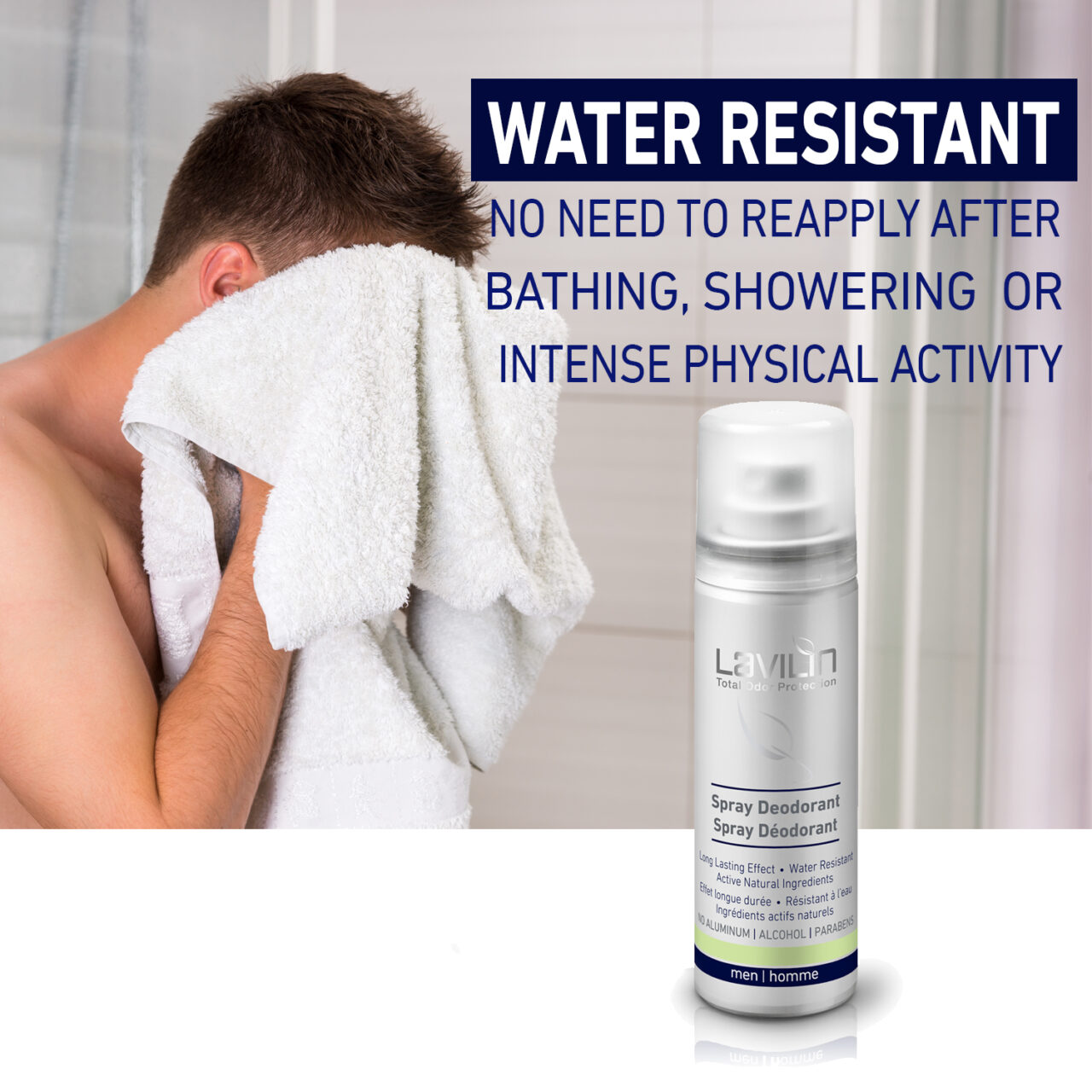 Lavilin TOP Spray Deodorant For Men | Chic Hlavin