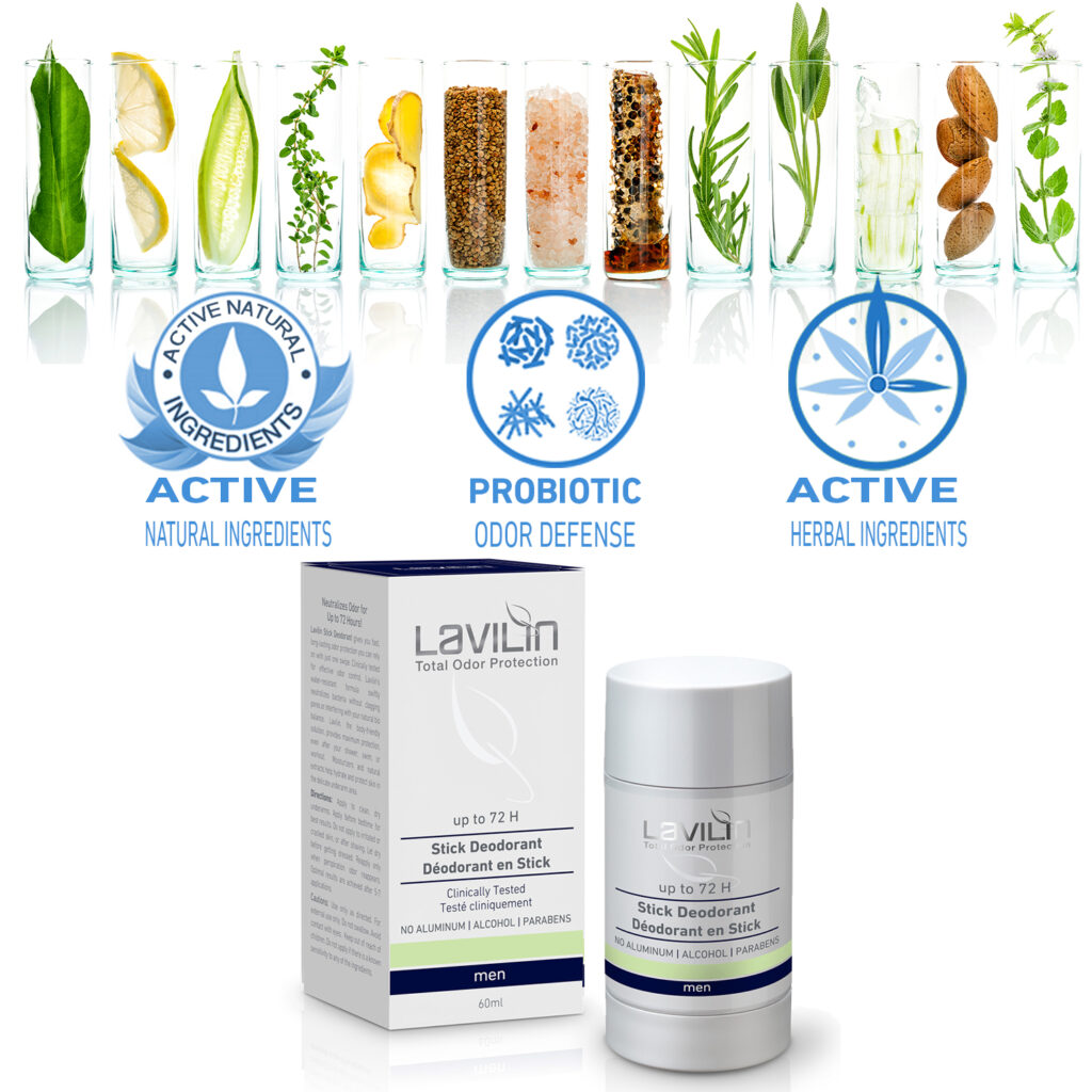 Lavilin TOP Stick Deodorant For Men | Chic Hlavin
