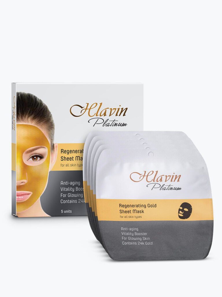 Hlavin Platinum Mask Regenerating Gold Sheet Mask | Chic Hlavin