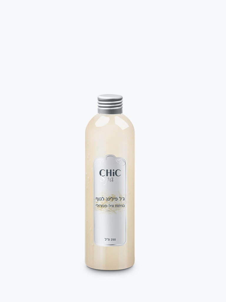 ג'ל פילינג Chic SPA וניל פטצ'ולי | שיק חלאבין