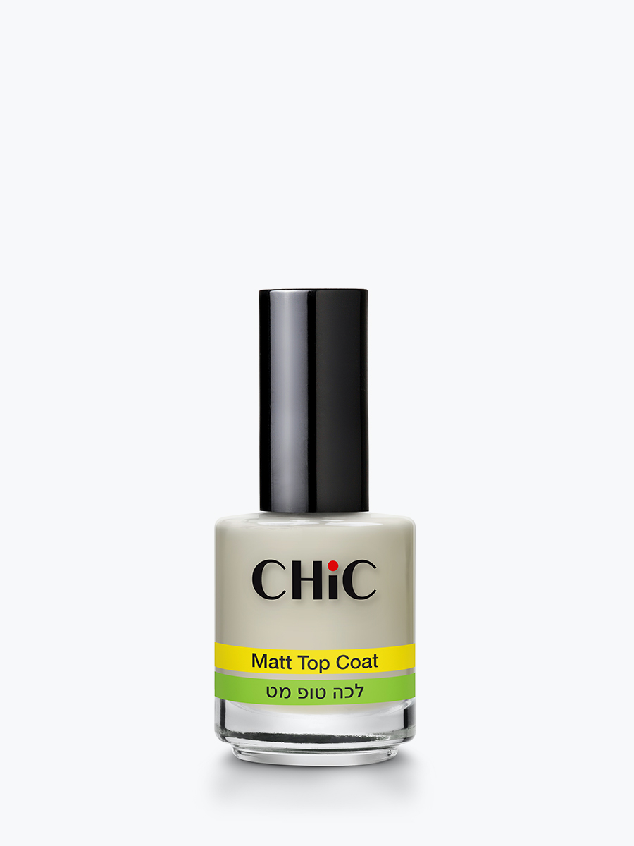 לכה טופ מט Chic Matt Top Coat | Chic Hlavin - שיק חלאבין